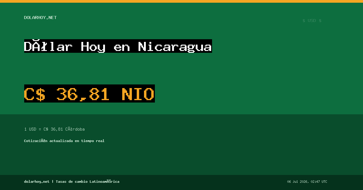 Precio Del Dolar En Nicaragua Hoynull